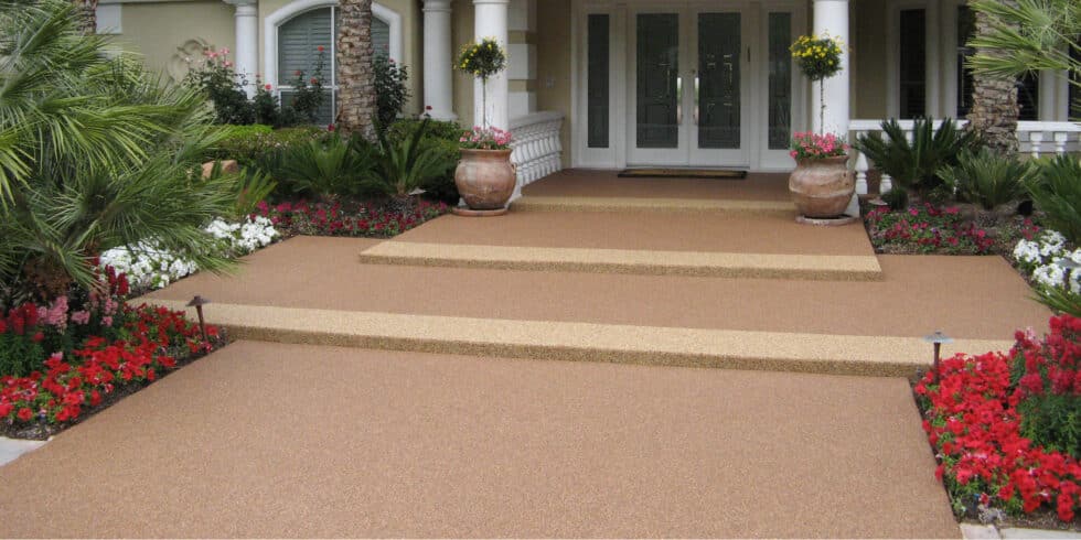 Entrances Case Study - Pebble Stone Coatings