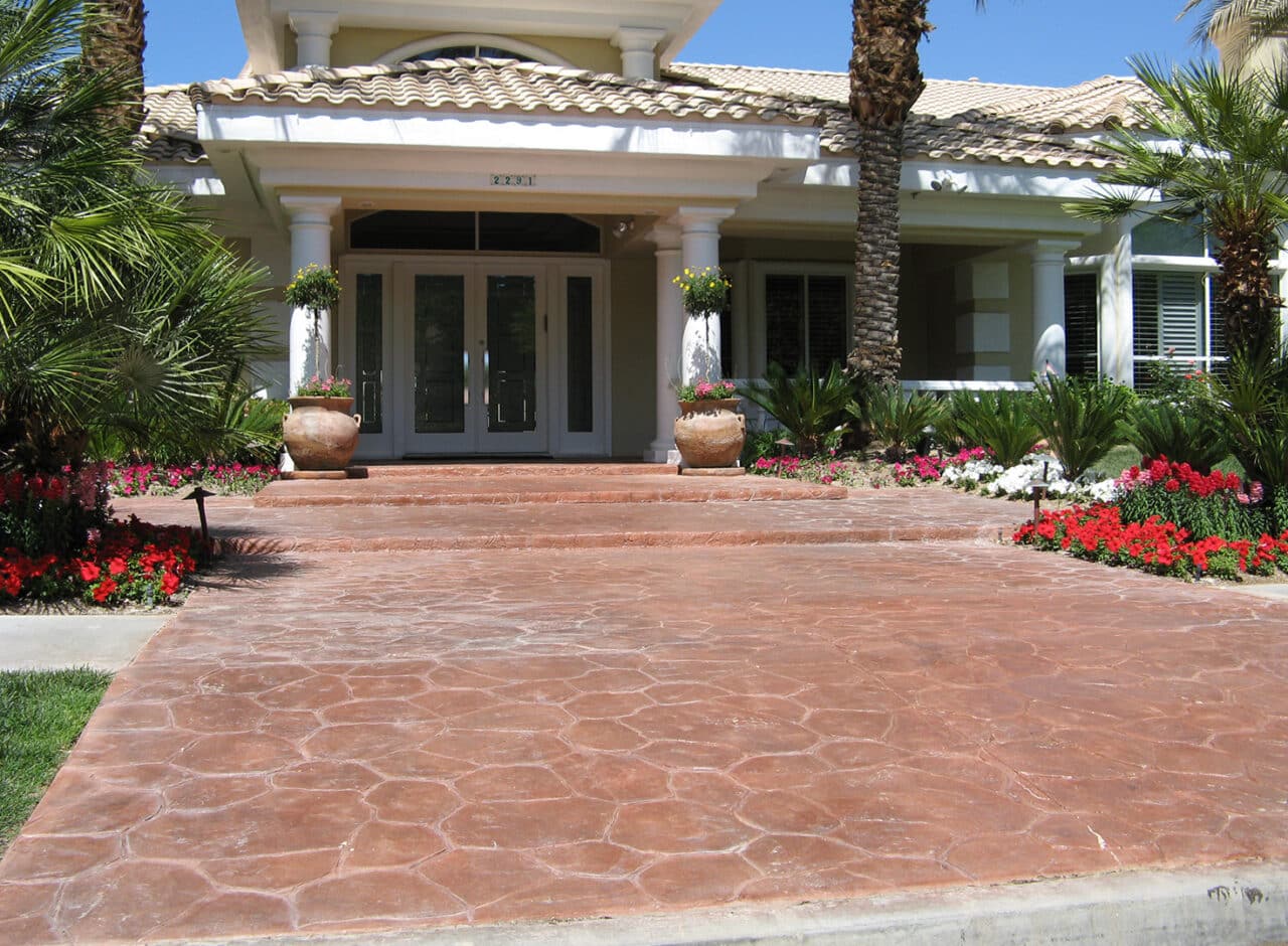 Entrances Case Study - Pebble Stone Coatings