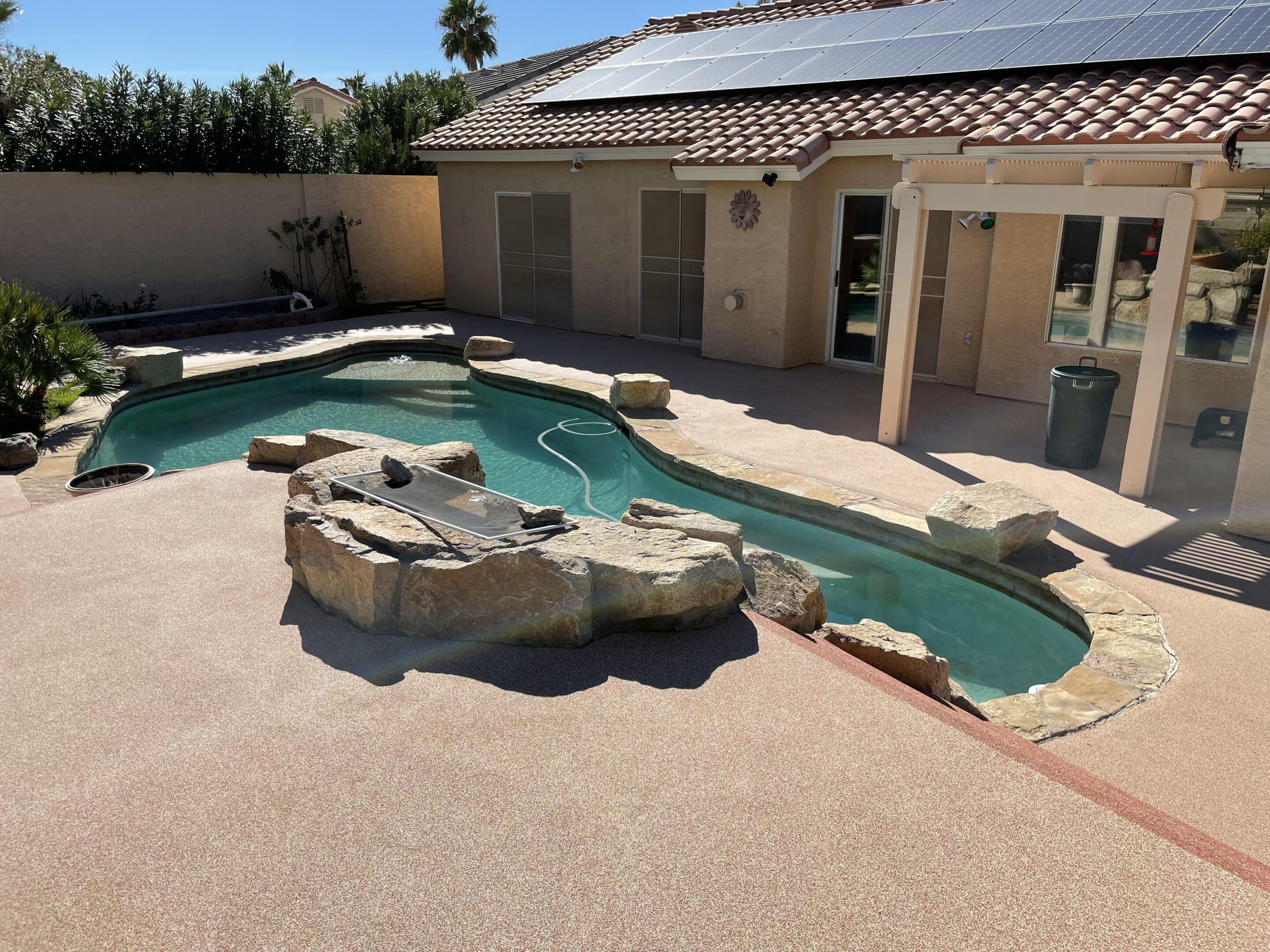 Pool Decks - Pebble Stone Coatings