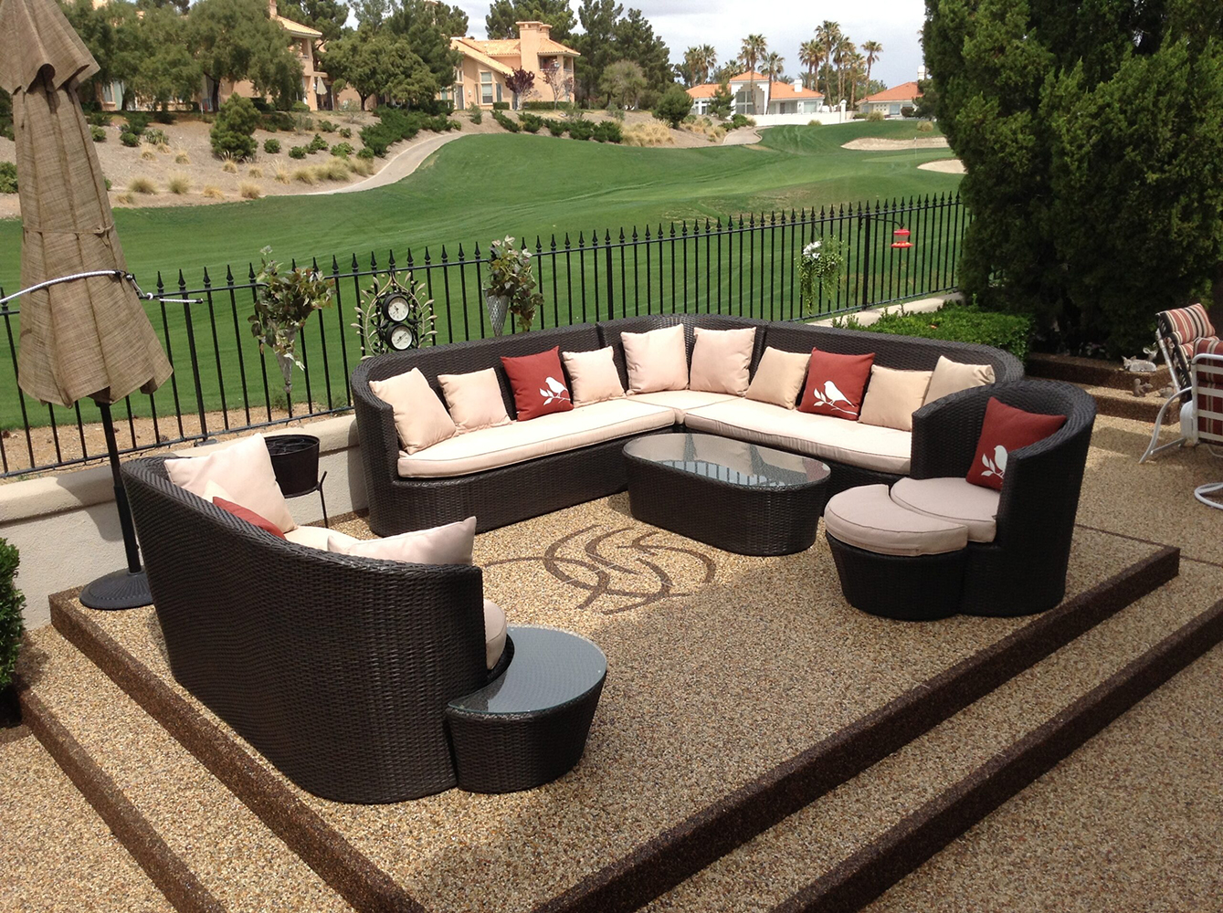 Patio - Pebble Stone Coatings